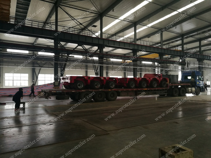 Supro Trailer- Nicolas modular trialer, Nicolas MDED, Multi axle ...