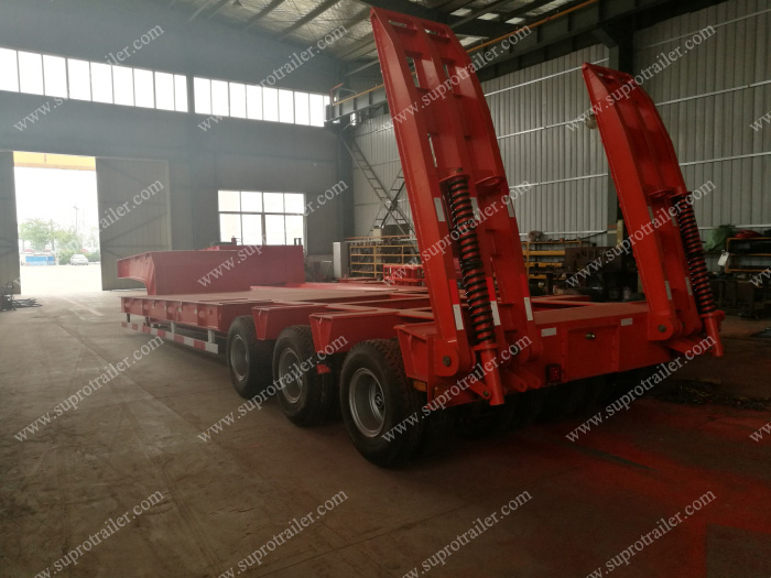 Supro Trailer- Multi axle trailer, Low bed trailer, Lowboy trailer ...