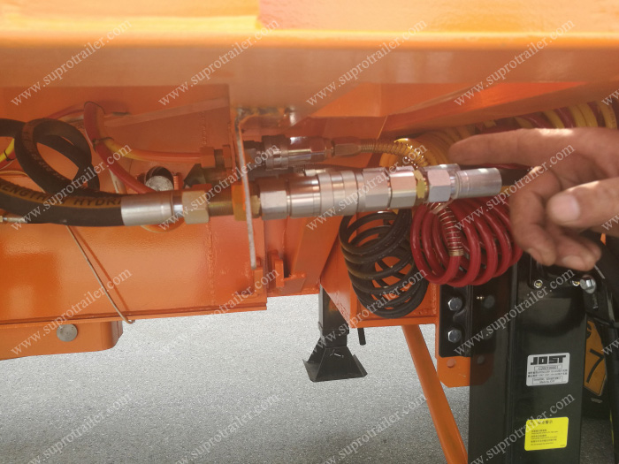 wind turbine blade trailer