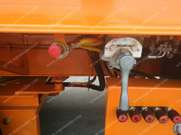 wind turbine blade trailer