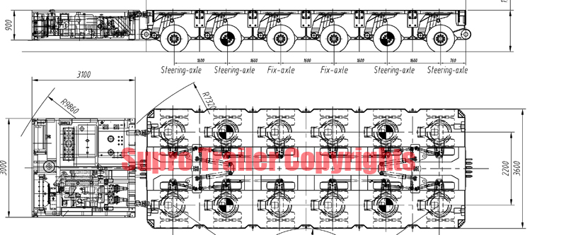 Supro Trailer- What is Self Propelled Modular Tranporter Trailer ...