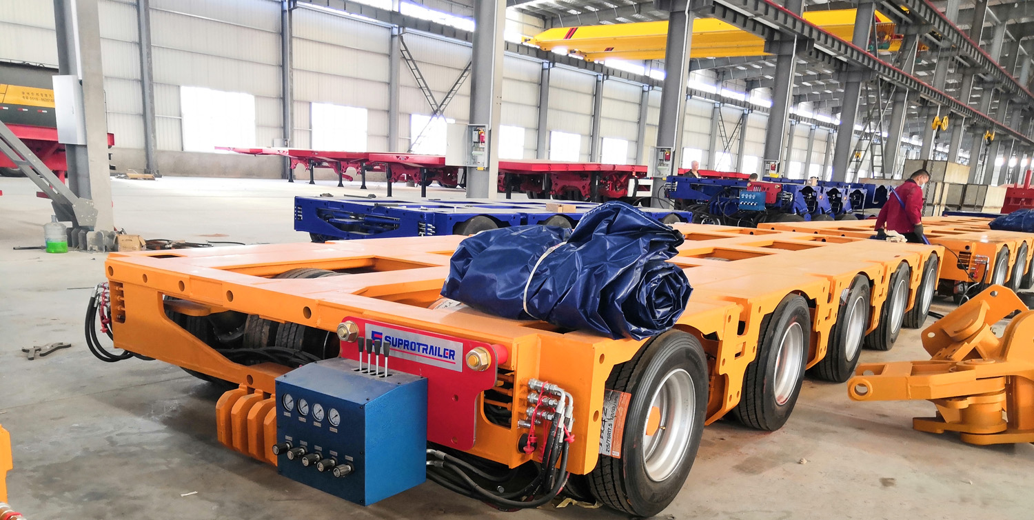 Supro Trailer - Hydraulic multi axles trailer specifications