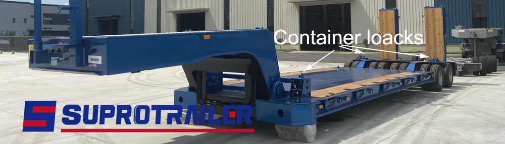 Supro Trailer- Low bed trailer,China lowboy trailer,China dolly low bed ...
