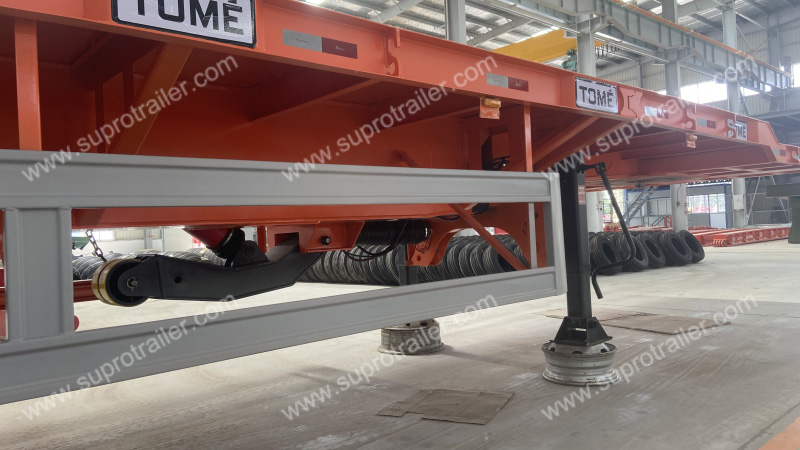 Supro Trailer - 70m length extendable trailer for windmill blade transport