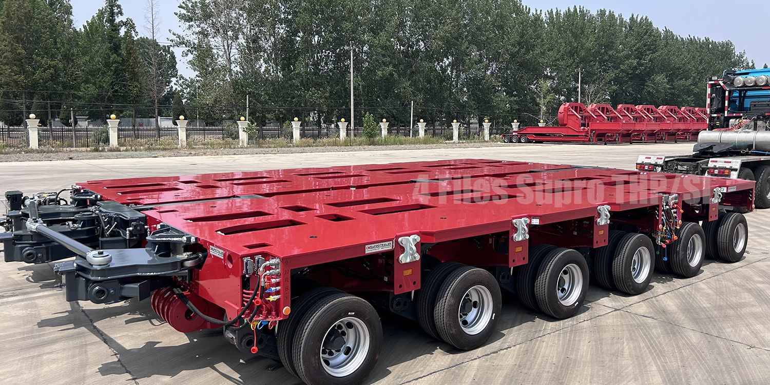 Supro Trailer- What is SPMT trailer? Learn about the Self propelled modular transporter ...